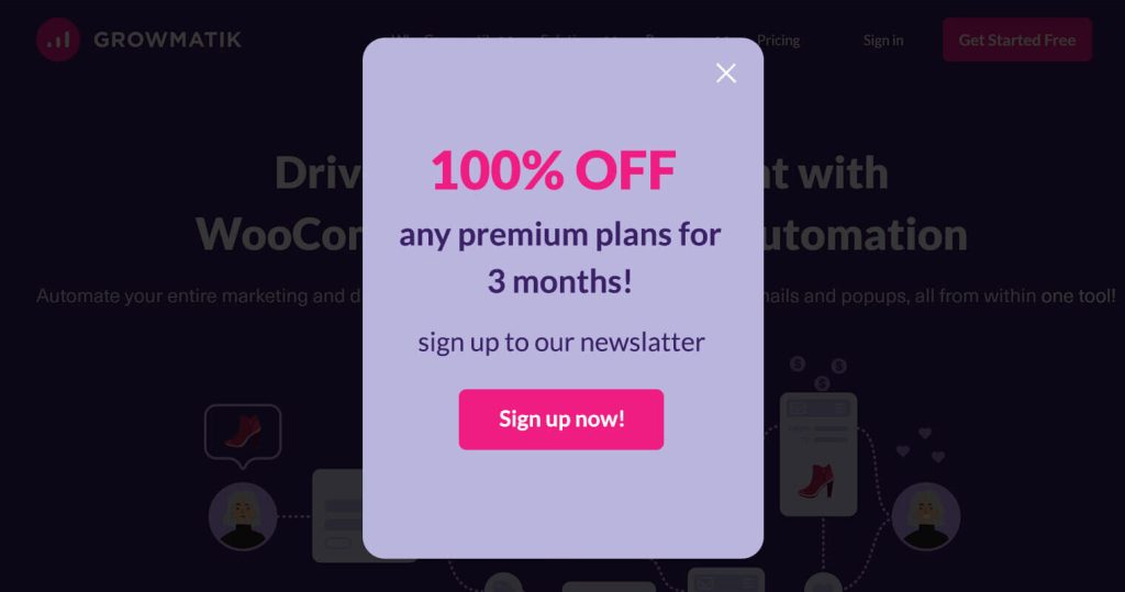 15+ Effective Popup Design strategiess to get inspired - GrowthMania Blog